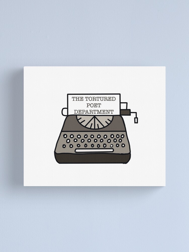 TTPD Typewriter Canvas Print sold by Brew_Jyoti | SKU 4730924 ...