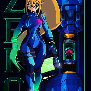 "SAMUS [ZERO]" Sticker for Sale by ishiexe | Redbubble