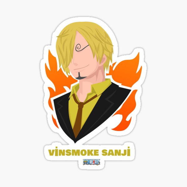 "One Piece Sanji" Sticker for Sale by kobmamba | Redbubble