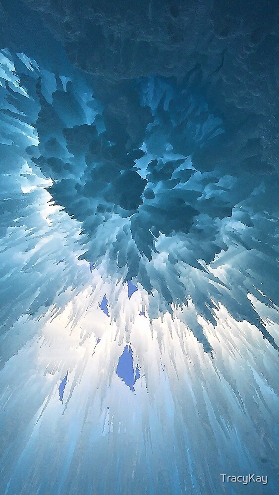 "Ice burst above shot" by TracyKay | Redbubble