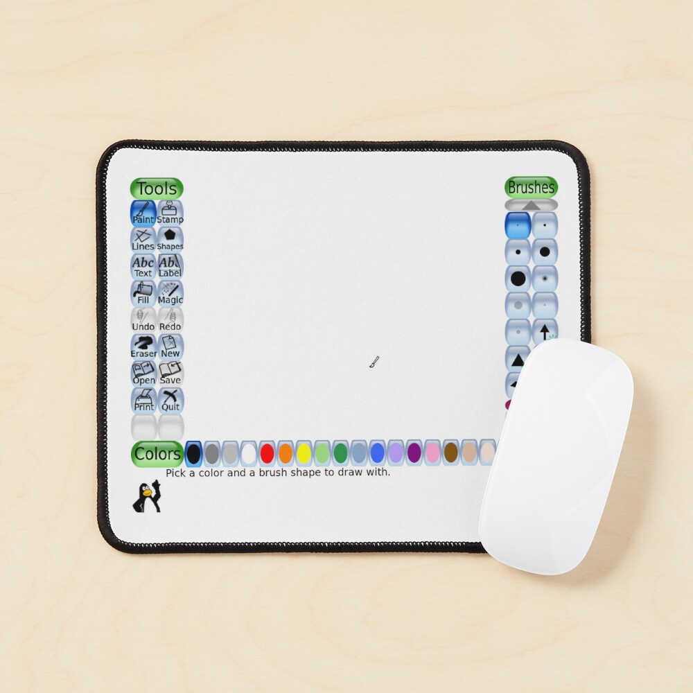 "Tux Paint" Sticker for Sale by TuxPaint | Redbubble