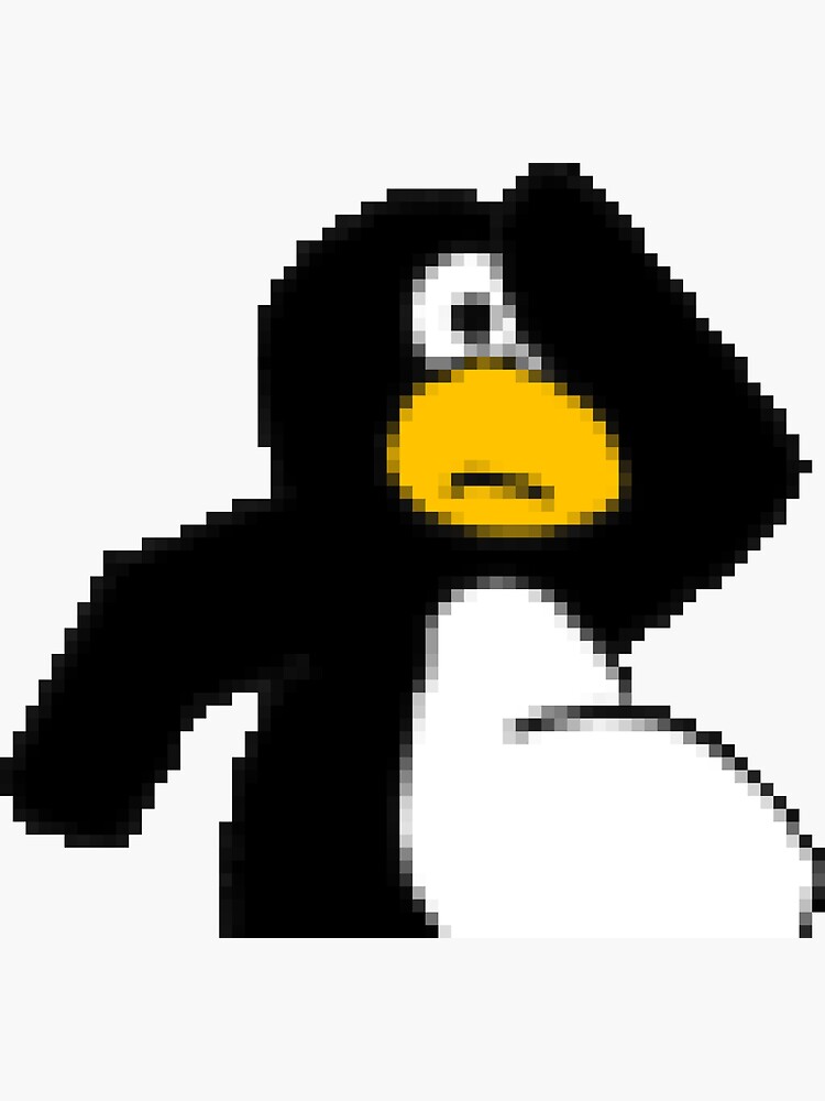 "Tux Paint Facepalm" Sticker for Sale by TuxPaint | Redbubble