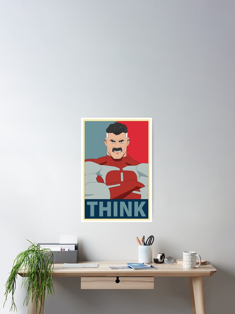 "Omni-Man Think Poster" Poster for Sale by ONI-Creative | Redbubble