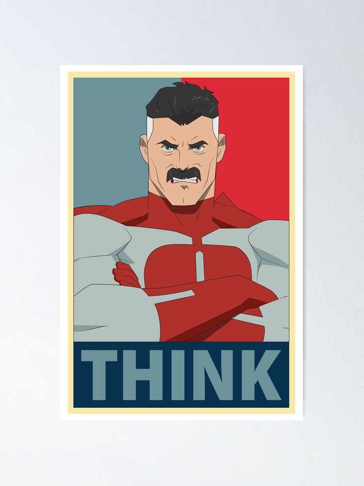 "Omni-Man Think Poster" Poster for Sale by ONI-Creative | Redbubble