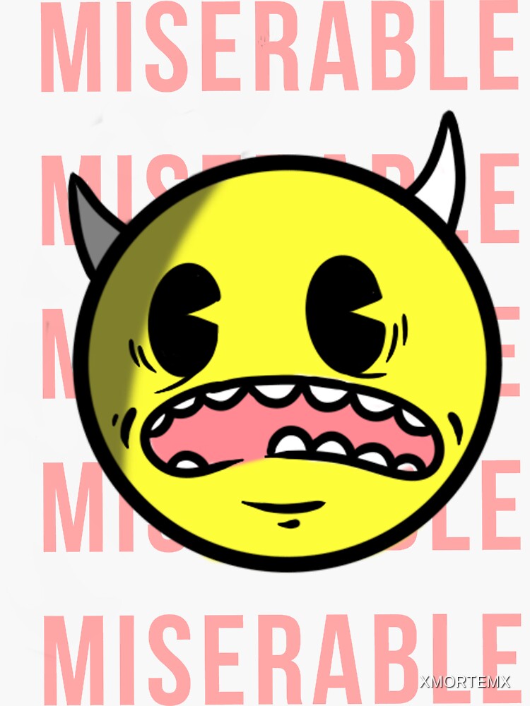 "Sad boi" Sticker by XMORTEMX | Redbubble