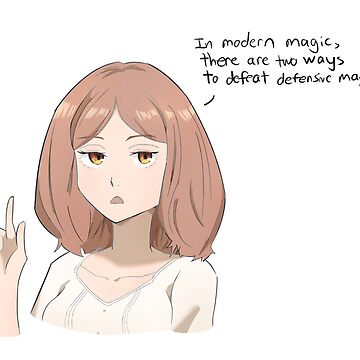 "Edel from Frieren: Beyond Journey's End (With speech)" Sticker for ...