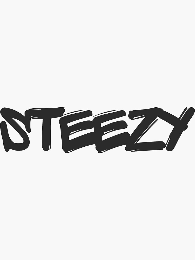 "Steezy Street Art Typography Design" Sticker for Sale by 4thesteez | Redbubble