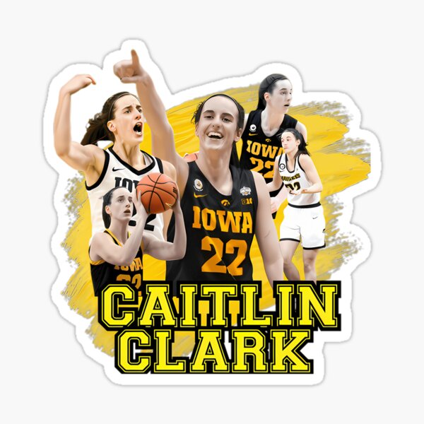 "Caitlin Clark " Sticker for Sale by Sebaserret | Redbubble