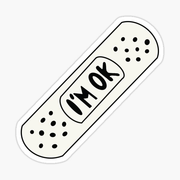 "Plaster" Sticker for Sale by Concavestudio | Redbubble