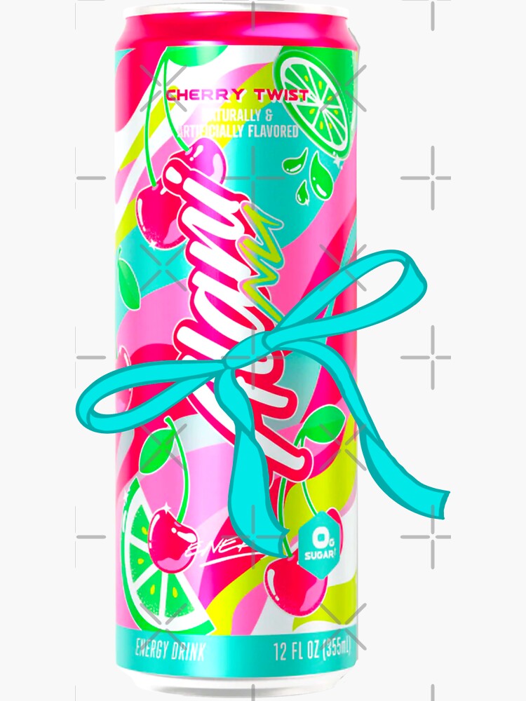 "Alani Nu Cherry Twist" Sticker for Sale by Kayleefannin | Redbubble