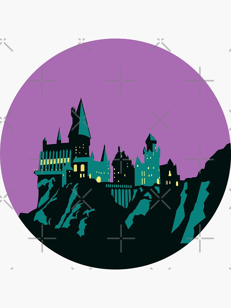 "Magic Castle - School of Witchcraft and Wizardry (color-block ...