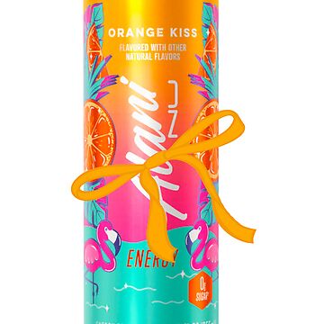 "Alani Nu Orange Kiss" Sticker for Sale by Kayleefannin | Redbubble