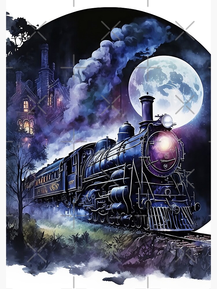 "A steam shadow locomotive from a mystical land, a scary castle and a ...