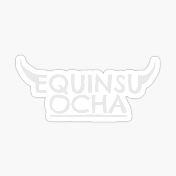 "A. Ventura Equinsu Ocha" Sticker for Sale by SociallyRemoved | Redbubble