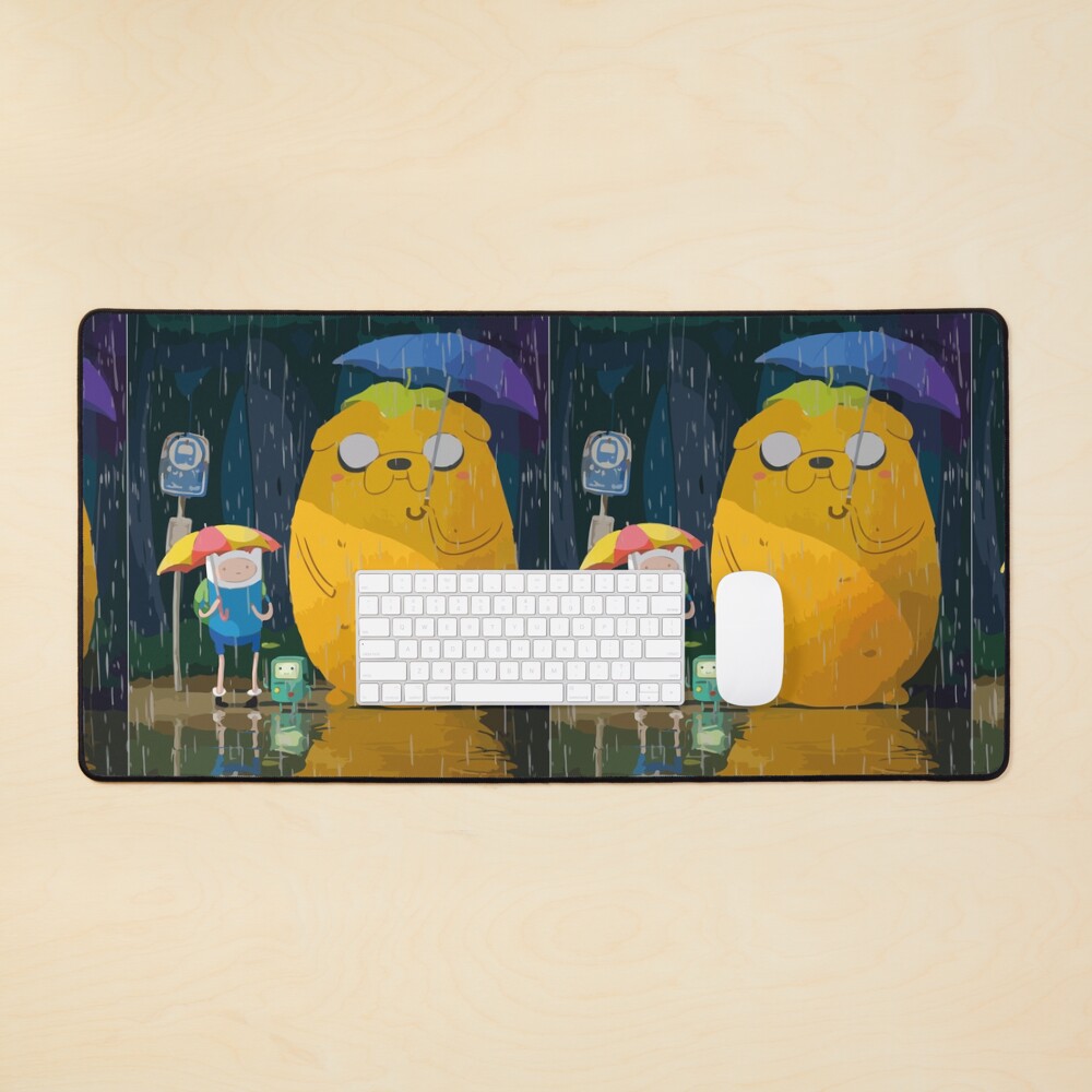 "Adventure Time Tororo, Jake Totoro, finn, bmo, animation" Sticker by ...