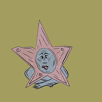 "Star Creature Sticker" Sticker for Sale by mraedraws | Redbubble