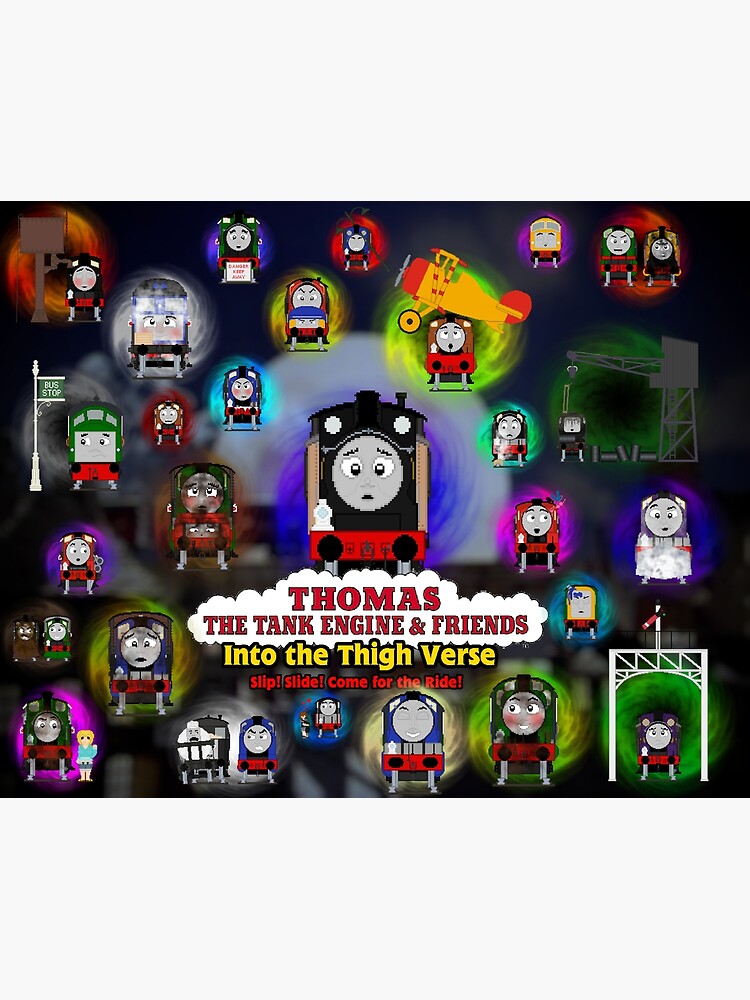 "Thomas the Tank Engine and Friends: Into the Thigh-Verse Promo" Art ...