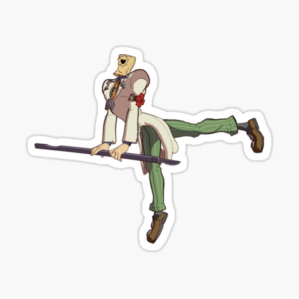"Faust - Guilty Gear" Sticker for Sale by MockCity-Studio | Redbubble
