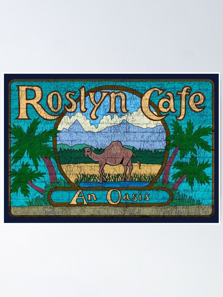 "Roslyn Cafe Northern Exposure Worn" Poster for Sale by alhern67 ...