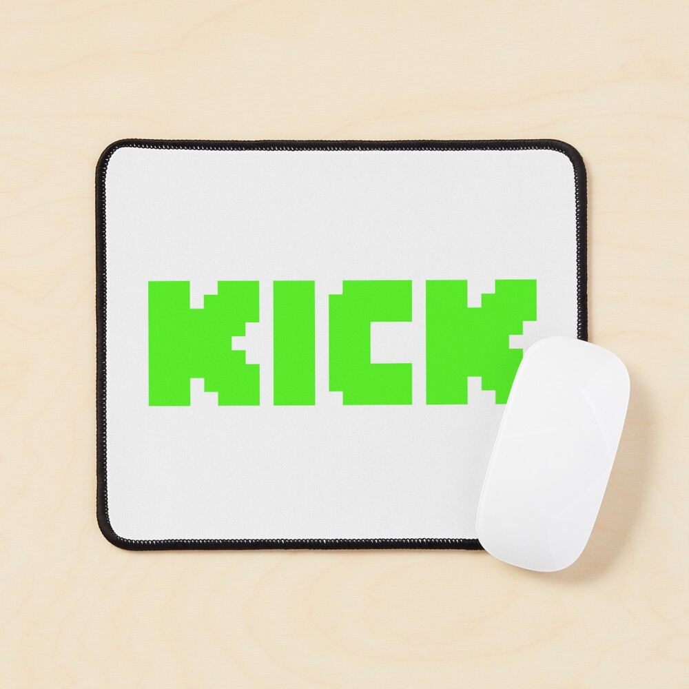 "Kick Streaming Logo" Sticker for Sale by GreatLogo | Redbubble