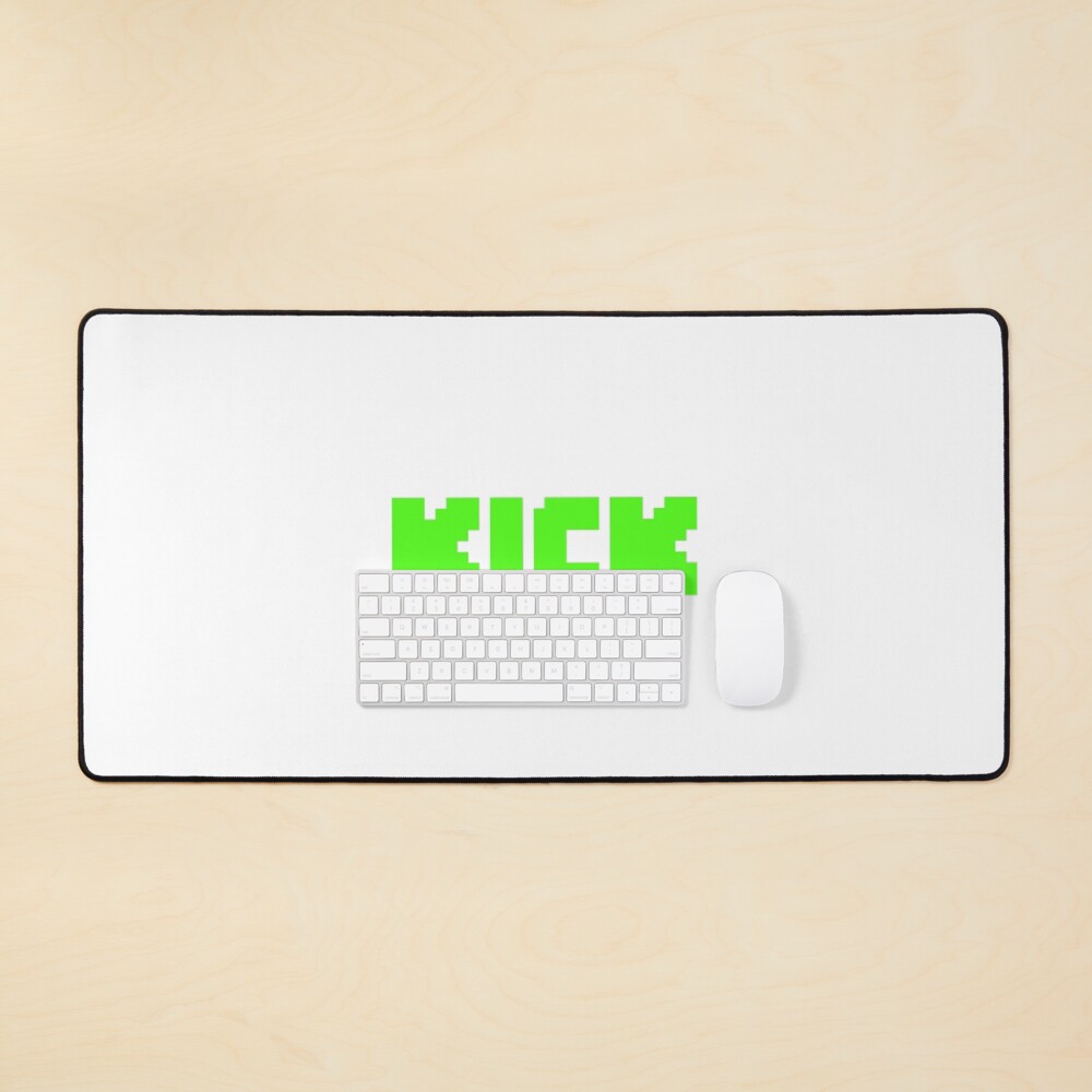 "Kick Streaming Logo" Sticker for Sale by GreatLogo | Redbubble