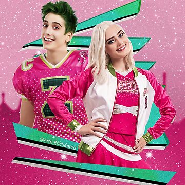 "Zombies 1, 2, 3, 4 - Zed and Addison Love" Sticker for Sale by Arte ...