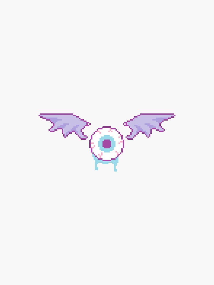"Pastel eye gore" Sticker by dellishoppe | Redbubble