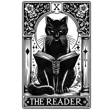 "The Reader - Tarot card" Sticker for Sale by Anniebuh | Redbubble