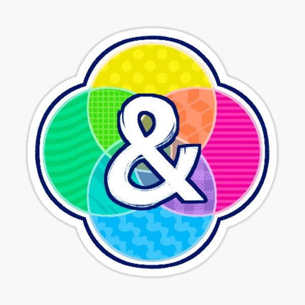 "Plurality " Sticker for Sale by Wurmey | Redbubble