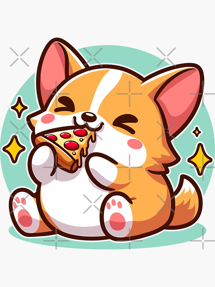 Cachorro Comiendo Pizza Regalos Y Productos: Perro Comiendo Pizza