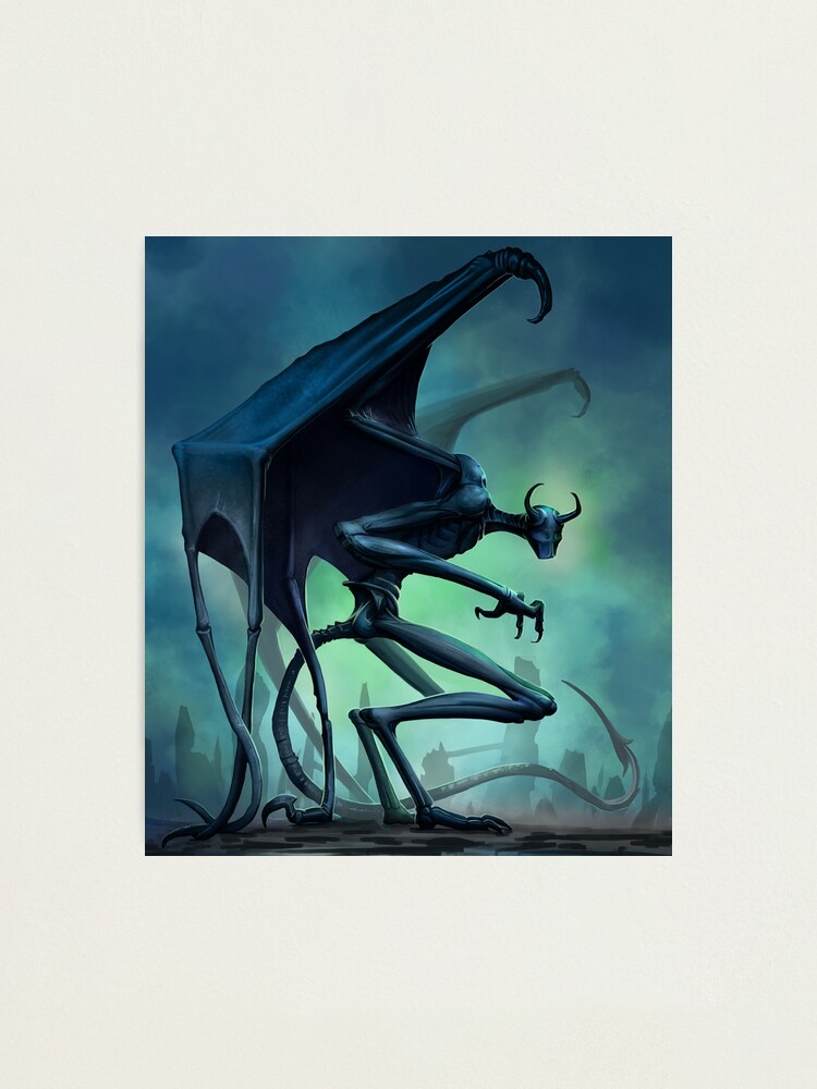 "Nightgaunt is Gaunt, v 1.0" Photographic Print by MichaelJaecks ...