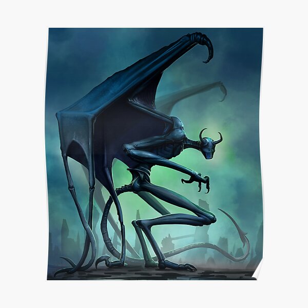 "Nightgaunt ist Gaunt, v 1.0" Poster von MichaelJaecks | Redbubble
