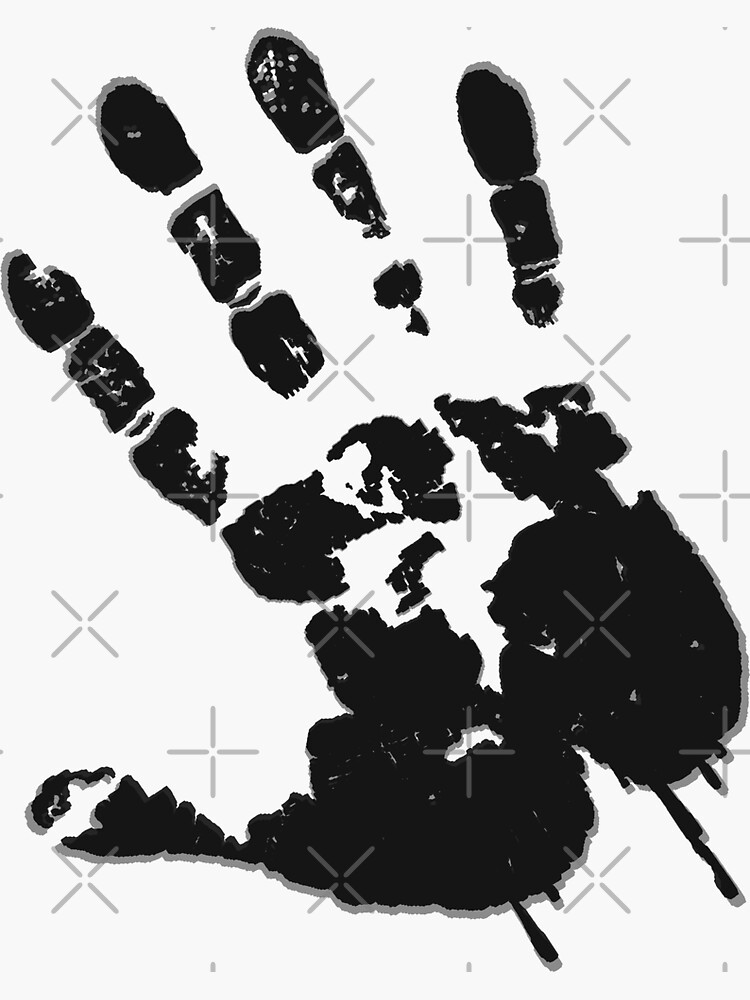 "Death Stranding - Handprint" Sticker for Sale by GraveyardKingz ...