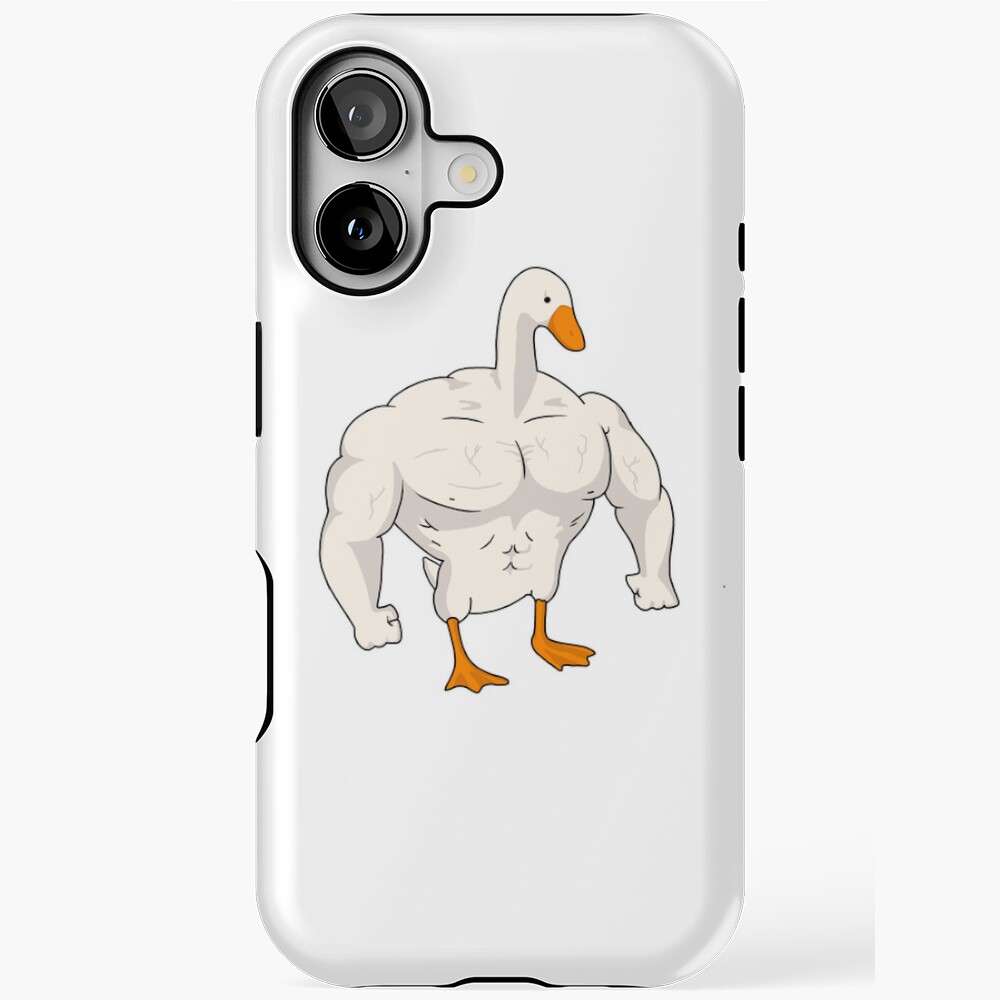 "Strong goose from gym" Sticker for Sale by szamark | Redbubble