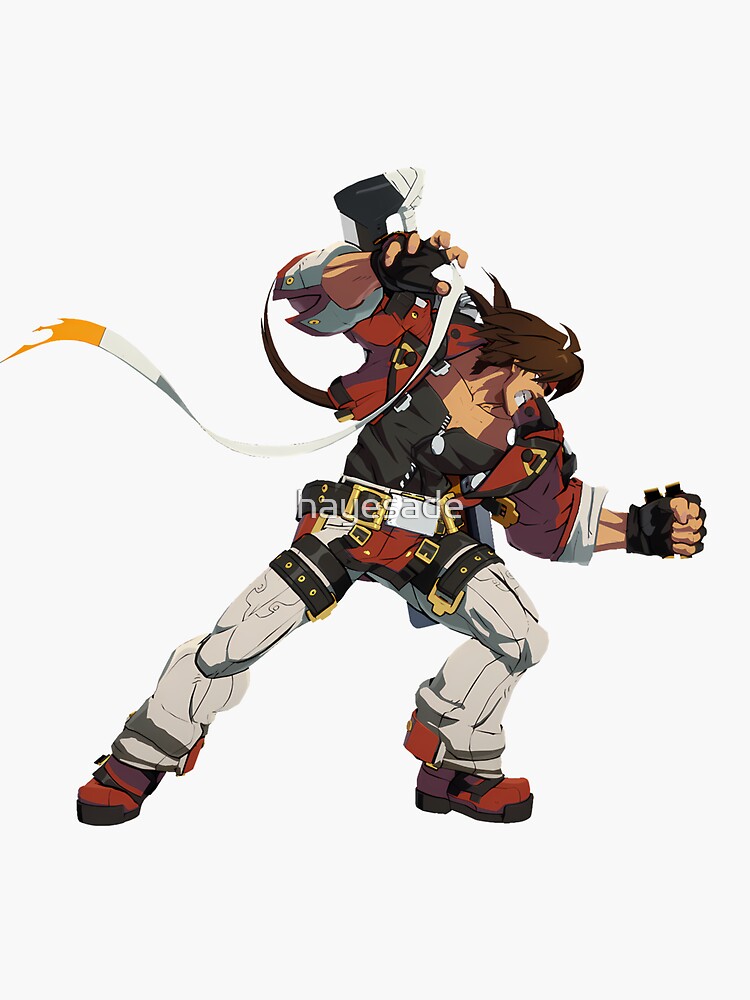 Sticker for Sale mit "Sol Badguy Guilty Gear Strive C.S Close Slash ...