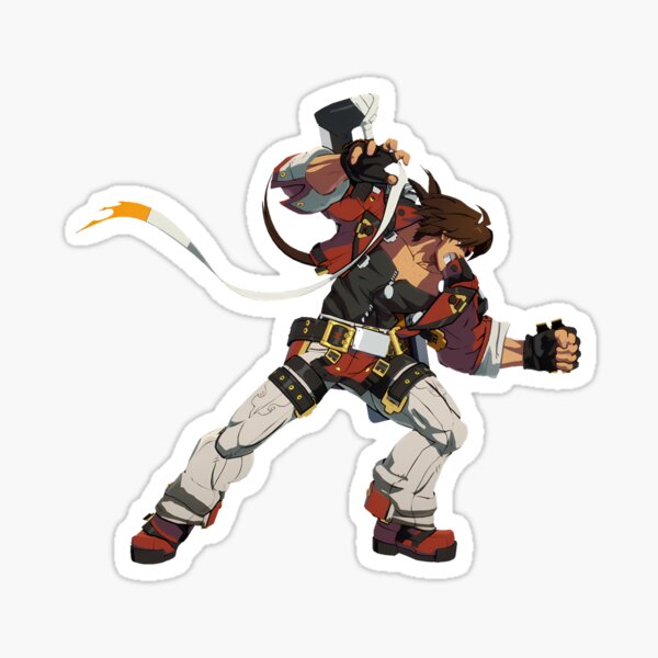 Sticker for Sale mit "Sol Badguy Guilty Gear Strive C.S Close Slash ...