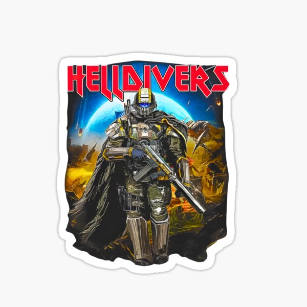 "Helldivers 2 Skull" Sticker for Sale by lyusxzn | Redbubble