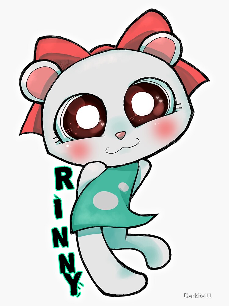"Rinny sticker" Sticker for Sale by Darkita11 | Redbubble