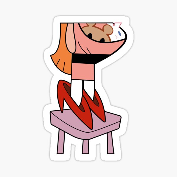 "Powerpuff Red Secretary" Sticker for Sale by aarón guerrero blanco ...