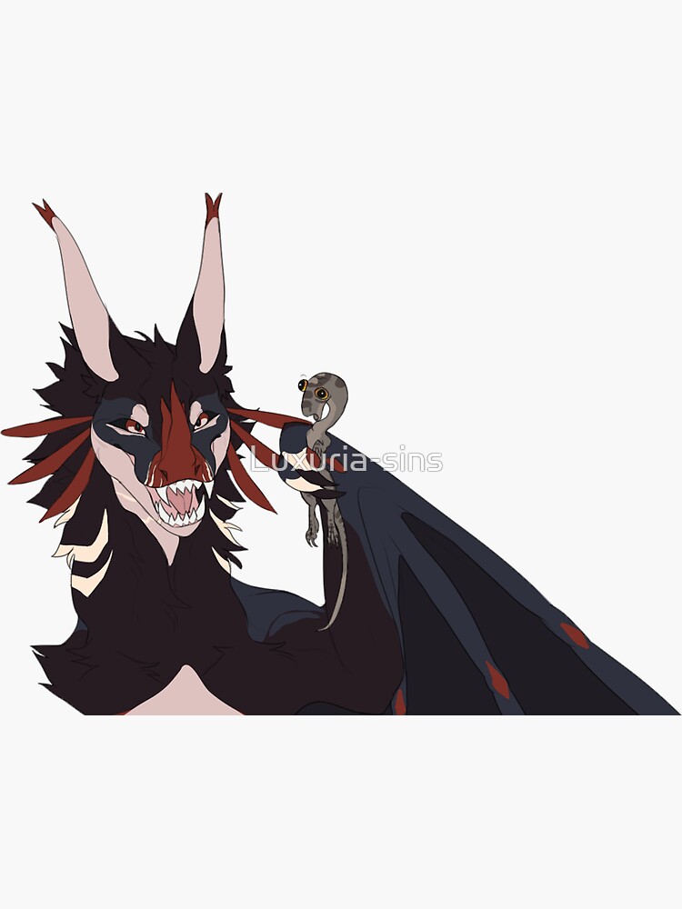 "Sochuri & Puffwump - Creatures of Sonaria" Sticker for Sale by Luxuria ...