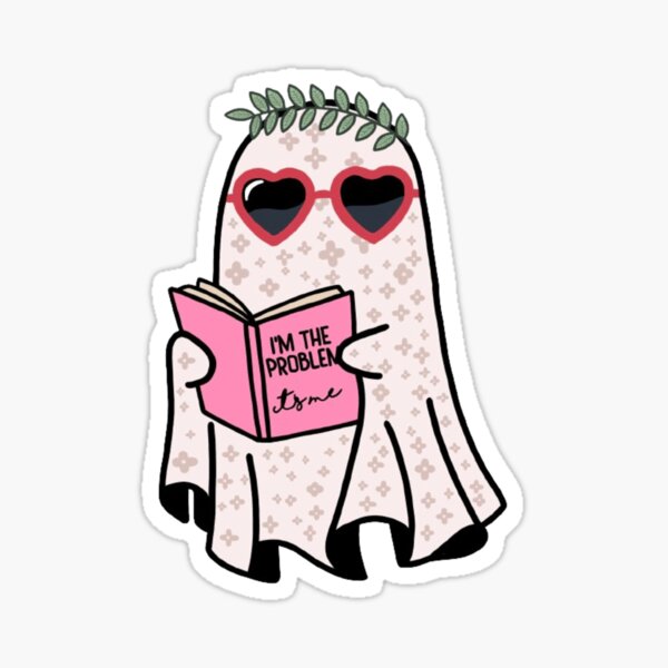 "Taylor Swift Ghosts - I’m The Problem" Sticker for Sale by ...