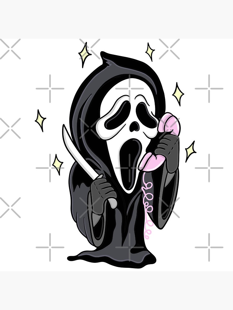 "Ghostface Chibi Design" Poster for Sale by CharlottesArtz | Redbubble