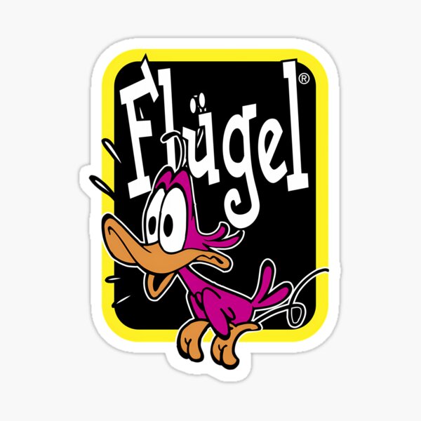 "Flugel Logo" Sticker for Sale by Santiagoaestas | Redbubble
