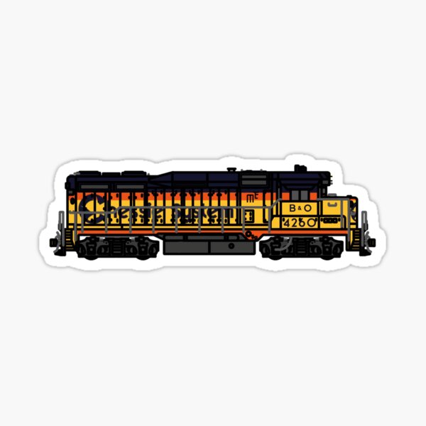 "EMD GP30 Chessie System/Baltimore & Ohio" Sticker for Sale by ...
