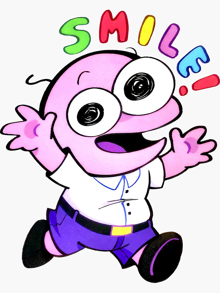 "Smiling Friends Pim" Sticker for Sale by dulcefrishman | Redbubble