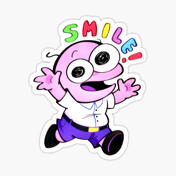 "Smiling Friends Pim" Sticker for Sale by dulcefrishman | Redbubble