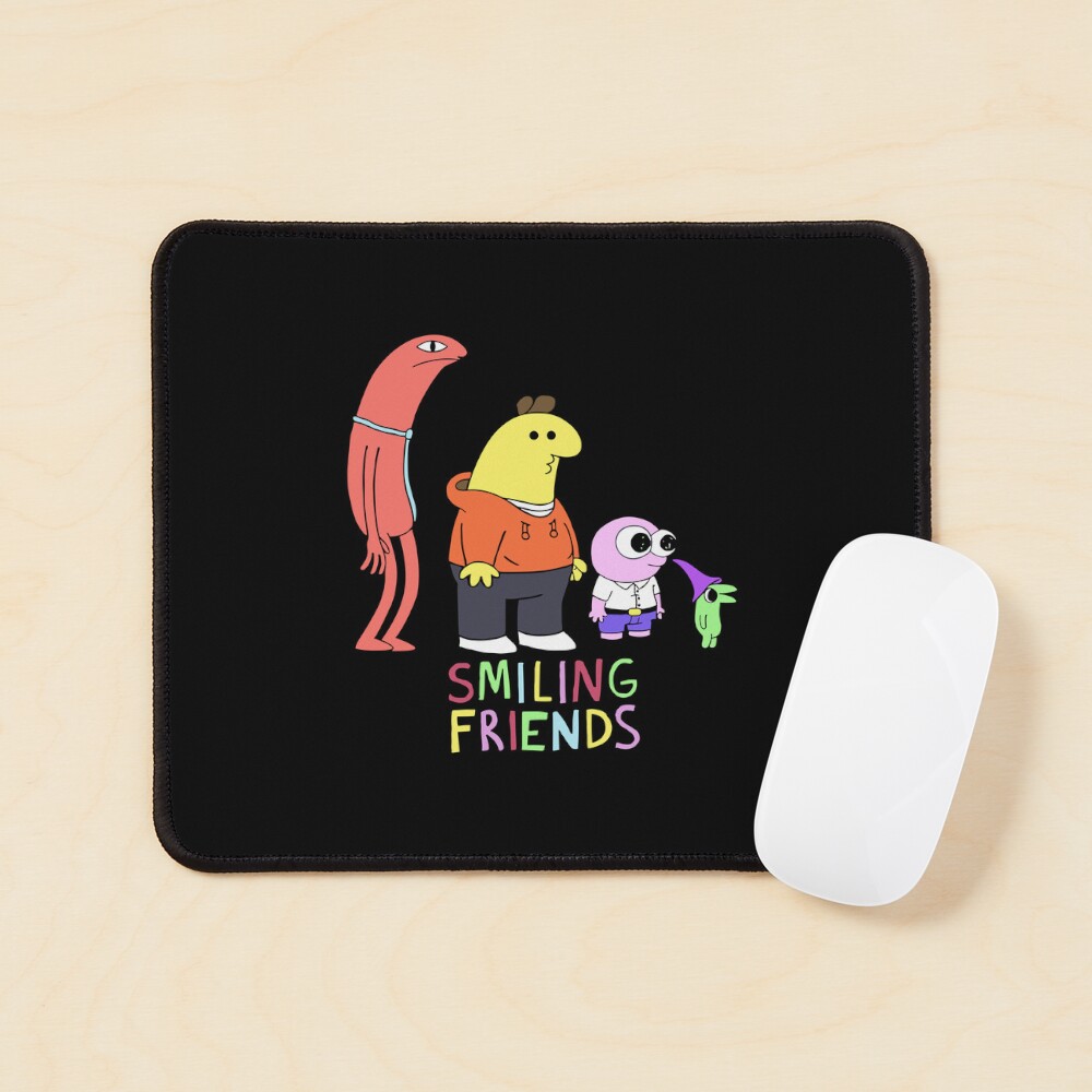 "Smiling Friends Cartoon" Sticker for Sale by dulcefrishman | Redbubble