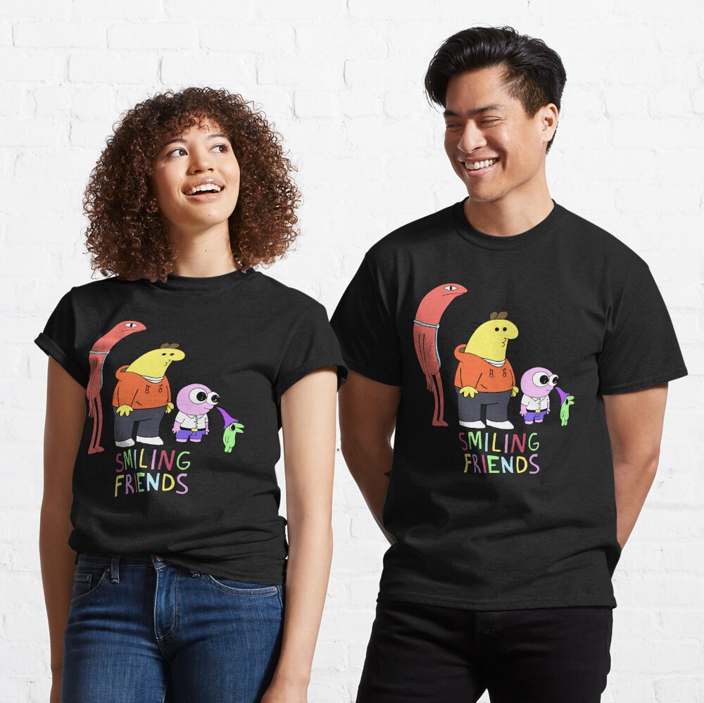 "Smiling Friends Cartoon" Sticker for Sale by dulcefrishman | Redbubble