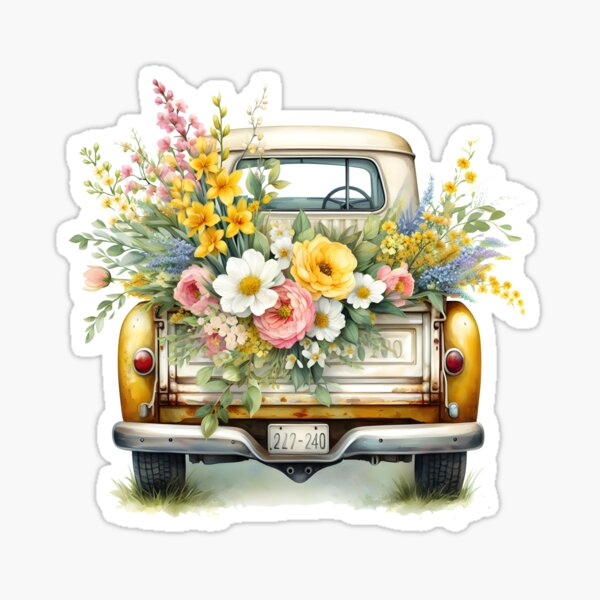 "SPRING FLOWERS FOR 2024" Sticker for Sale by Starwebd | Redbubble