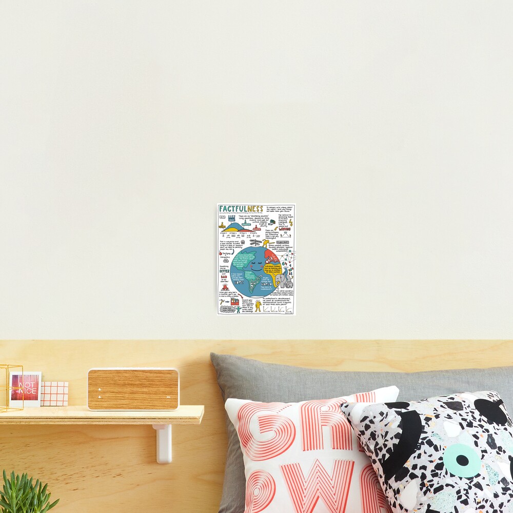 "Factfulness - Visual Memo by Karina Stolz" Poster by VisualMemos ...